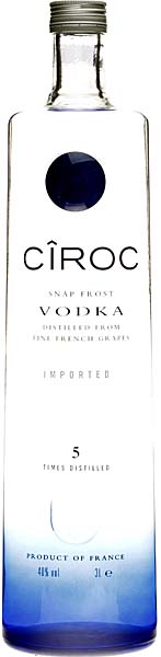 Ciroc Vodka 3 Liter Flasche mit 40% Vol.
