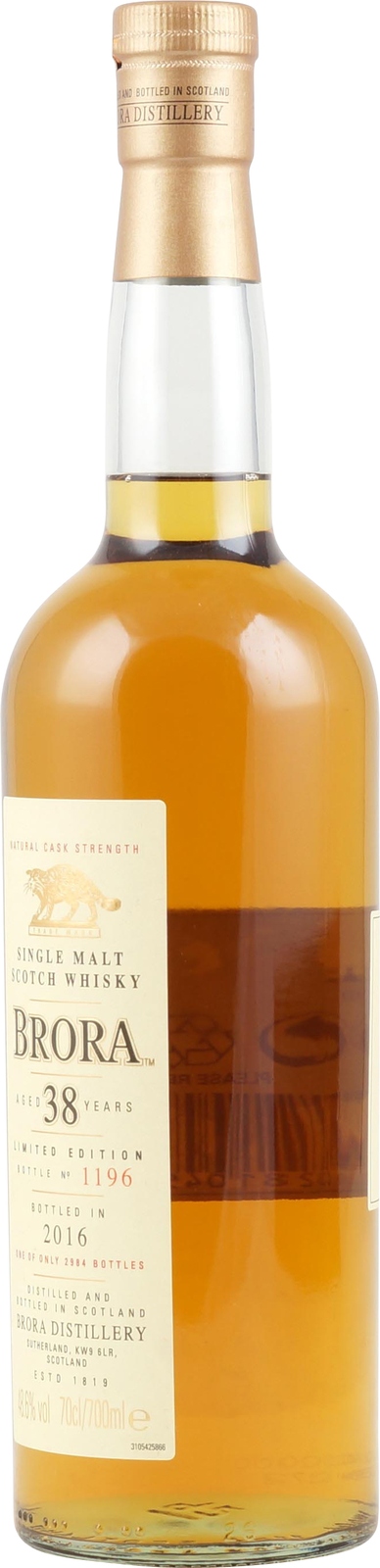 Brora 38 Jahre 1977 - 2016 700ml 48,6% Vol.