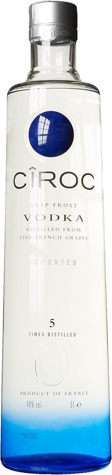 Ciroc Vodka in der 6 Liter Flacshe mit 40% Vol.