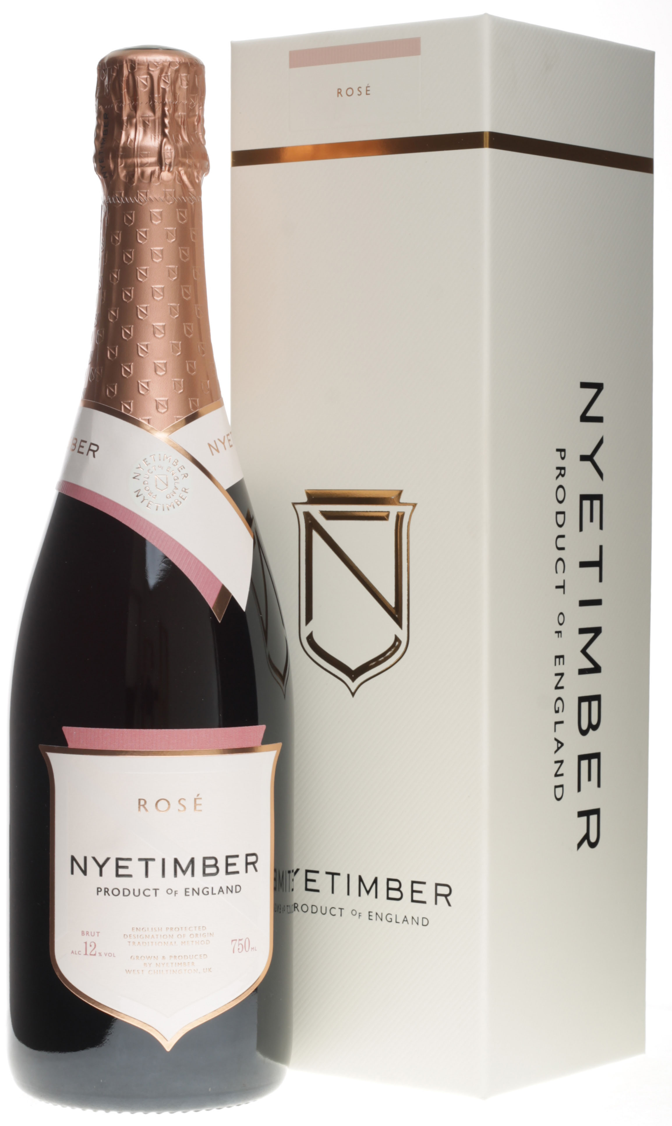 Nyetimber Rose in Geschenkbox 0,75 Liter 12 % Vol.