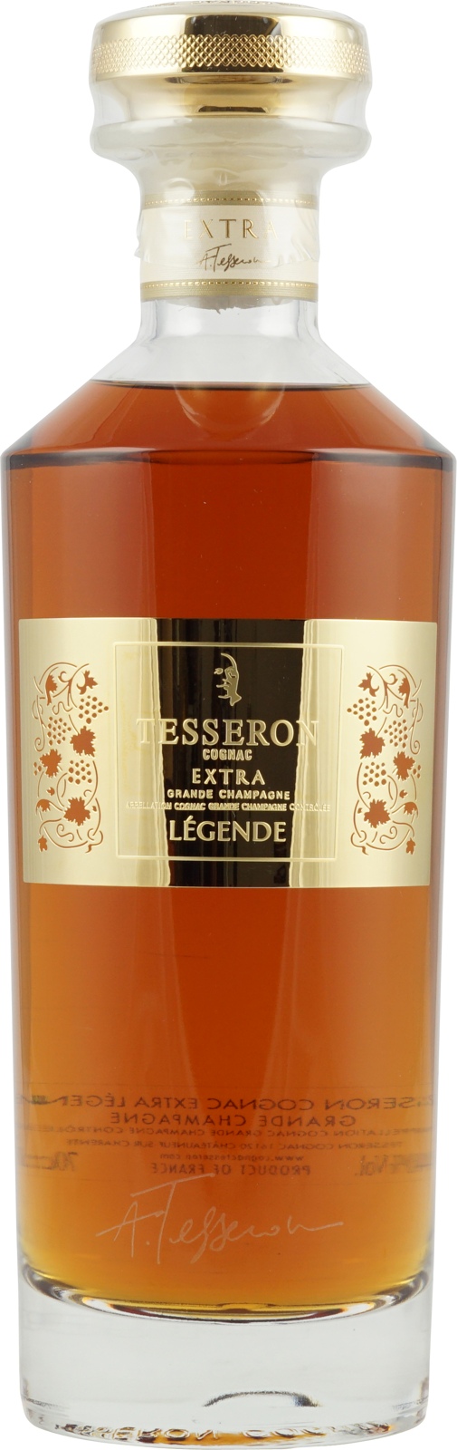 Tesseron EXTRA LEGENDE mit 0,7 Liter und 40 % Vol., edl