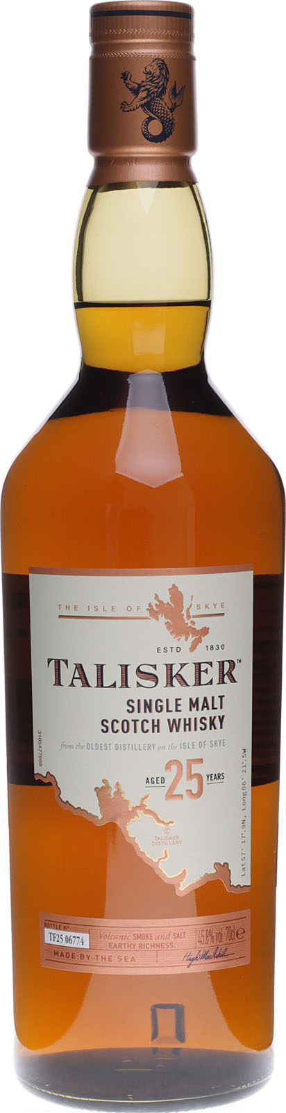 Talisker 25 Jahre Original 700ml 45,8 % Vol.